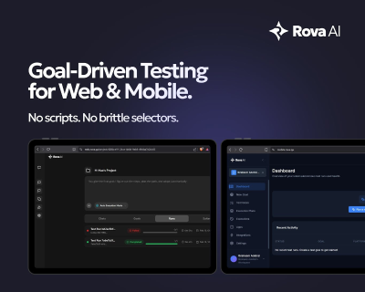 Rova AI - Autonomous, goal-driven testing for web & mobile apps ...